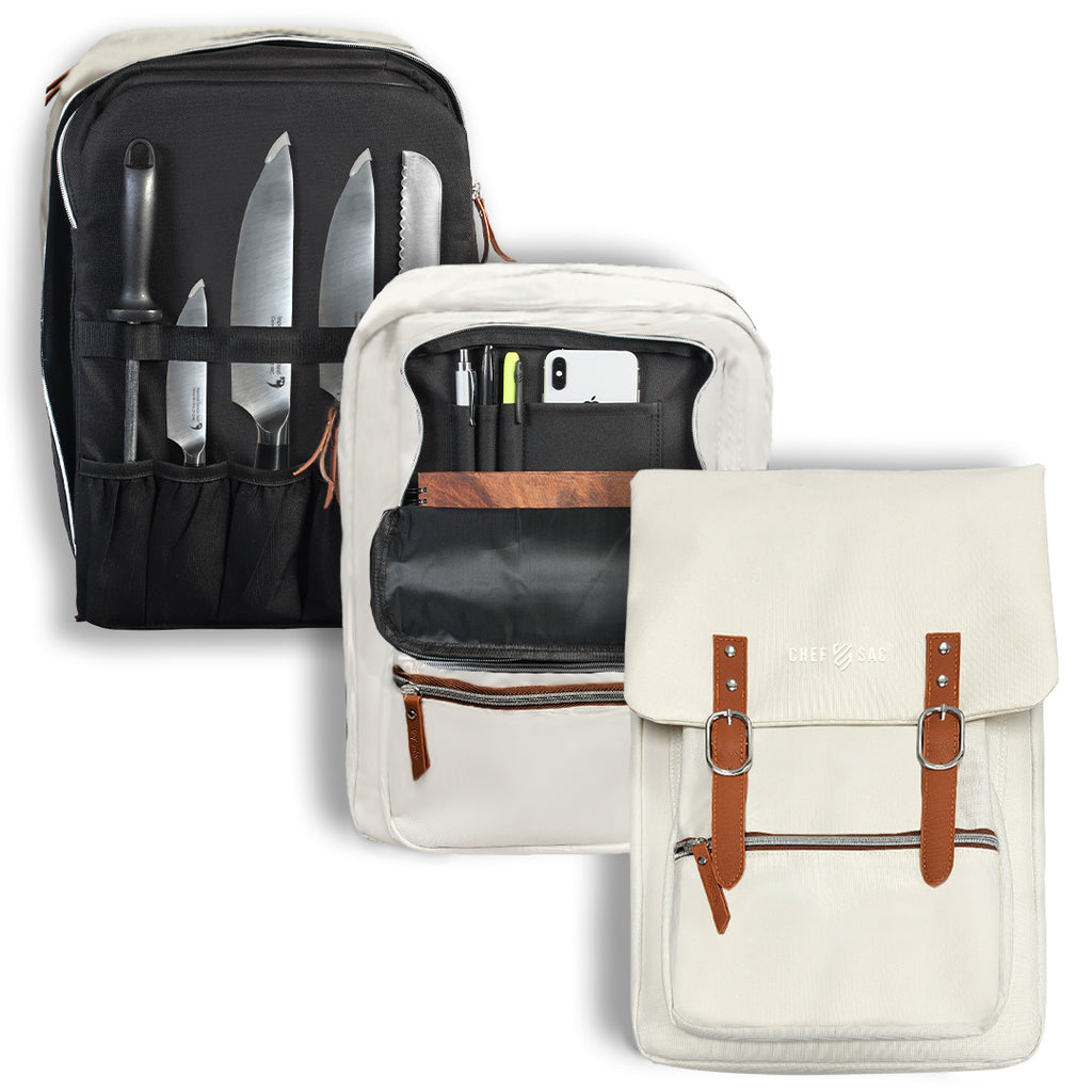 Vintage Chef Knife Backpack v4.0 by Chef Sac | Made for Culinary Mavericks