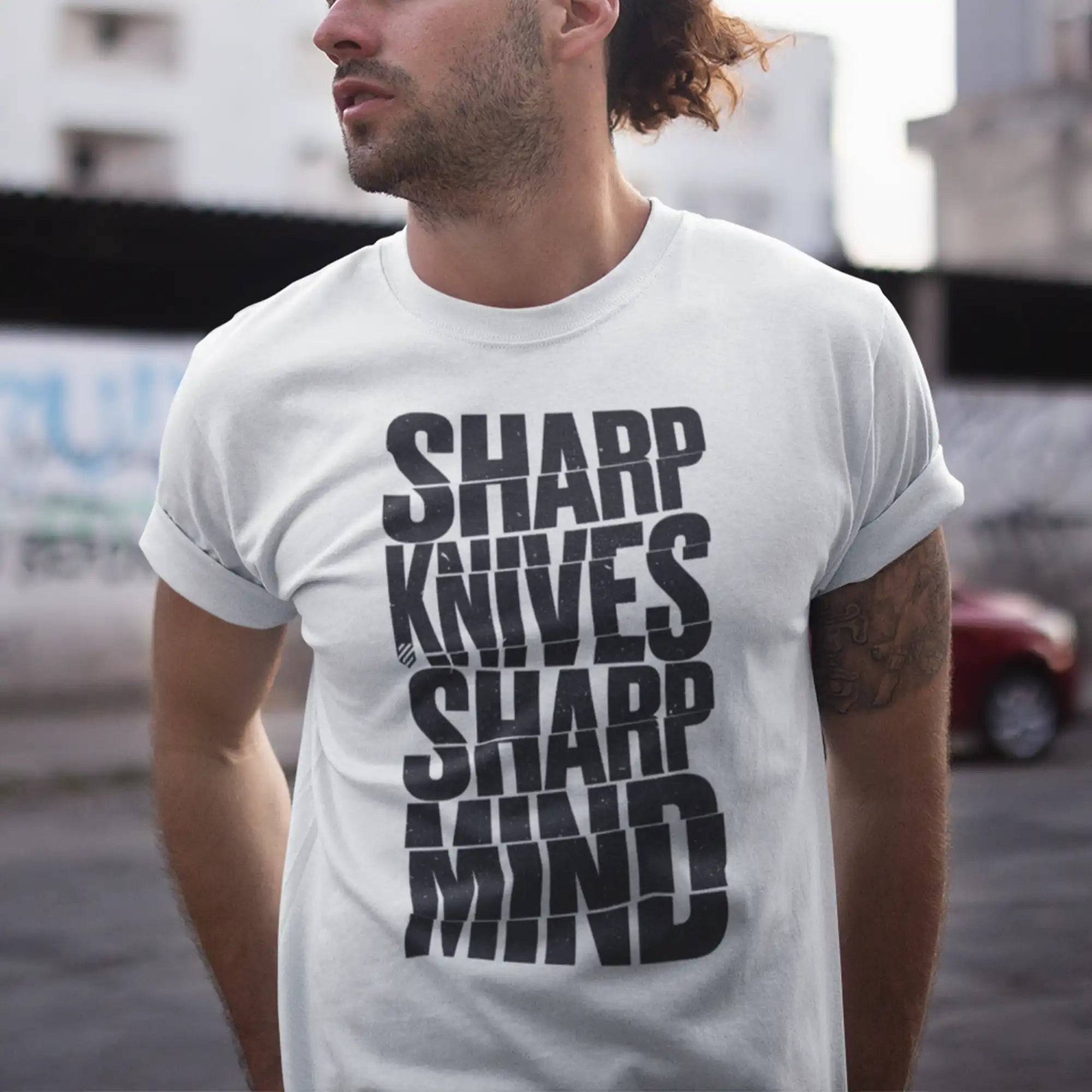 Sharp Knives, Sharp Mind T-shirt – Chef Sac